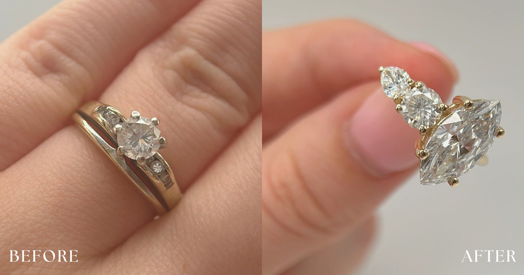 Engagement Ring Reset Guide: 5 Stunning Before and After Transformations
