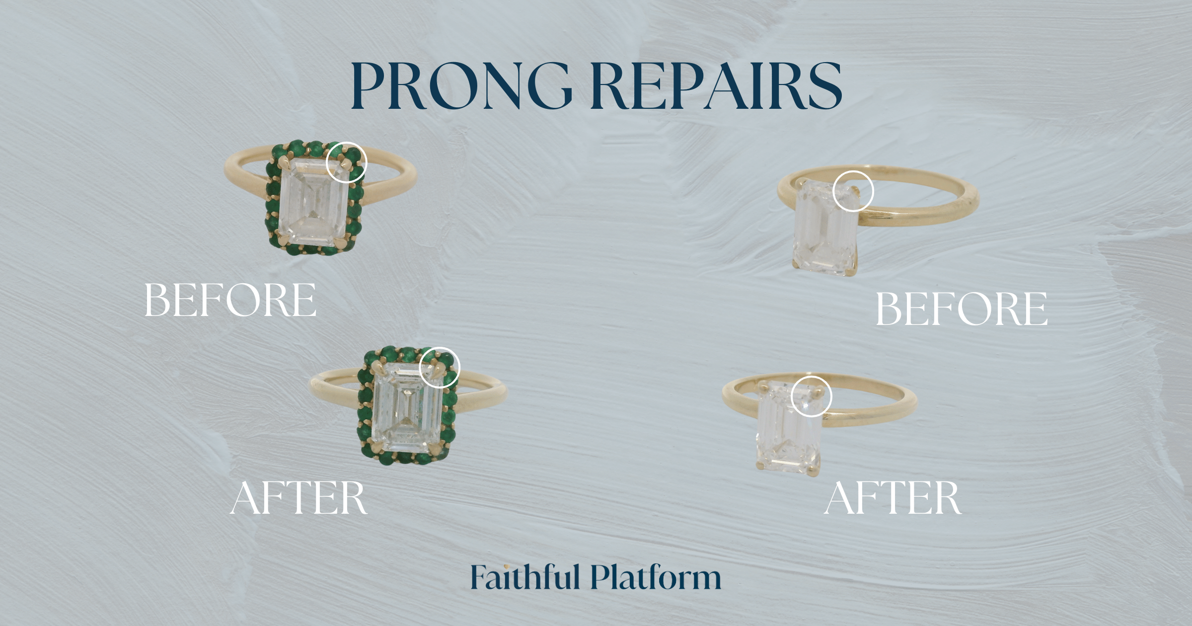 Guide to Common Engagement Ring Repairs & Common Wear and Tear