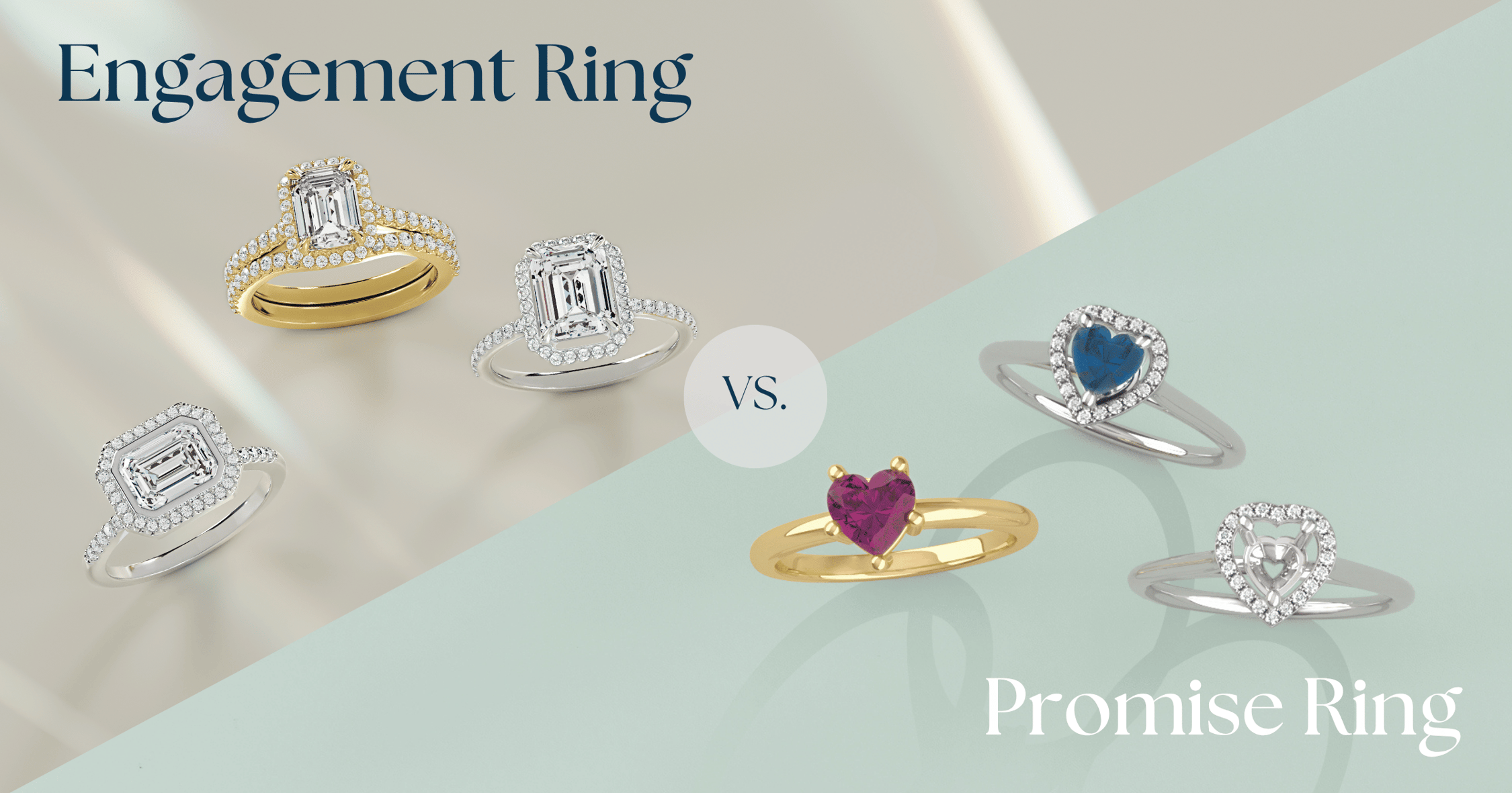 Promise Ring vs. Engagement Ring: What’s the Difference?